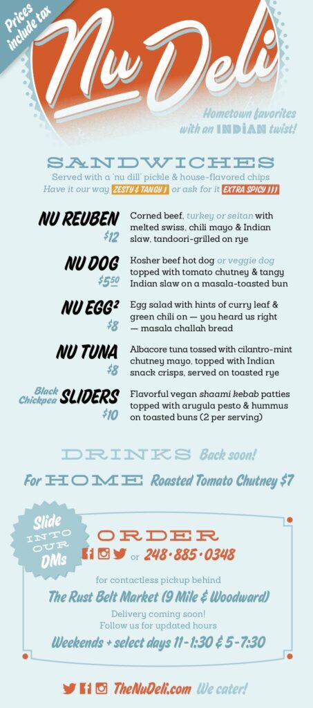Menu – Nu Deli